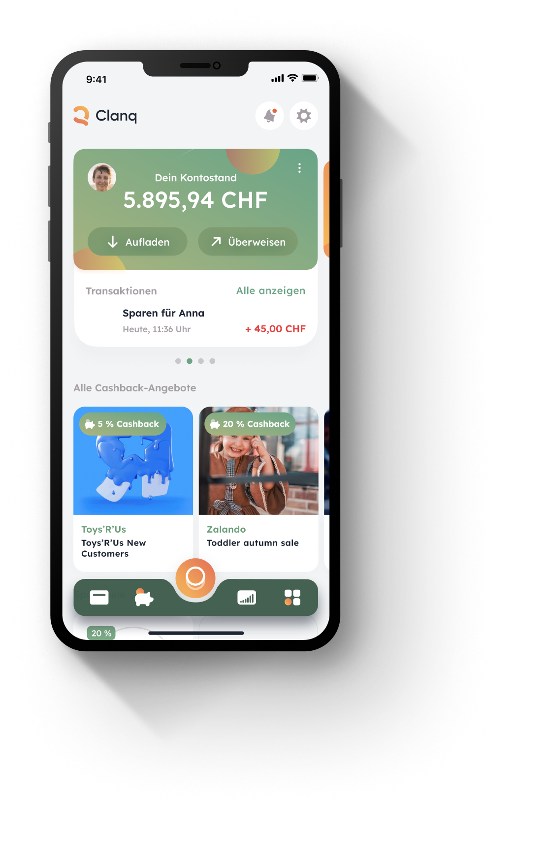 Sparen für die ganze Familie | Clanq powered by Cornèr